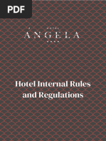 Hotel Guest Rules and Regulations Sample | PDF | Virtue | Common Law