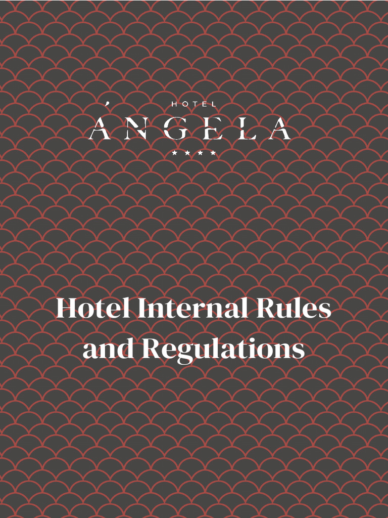 Hotel Rules and Admission Policies | PDF | Swimming | Hotel