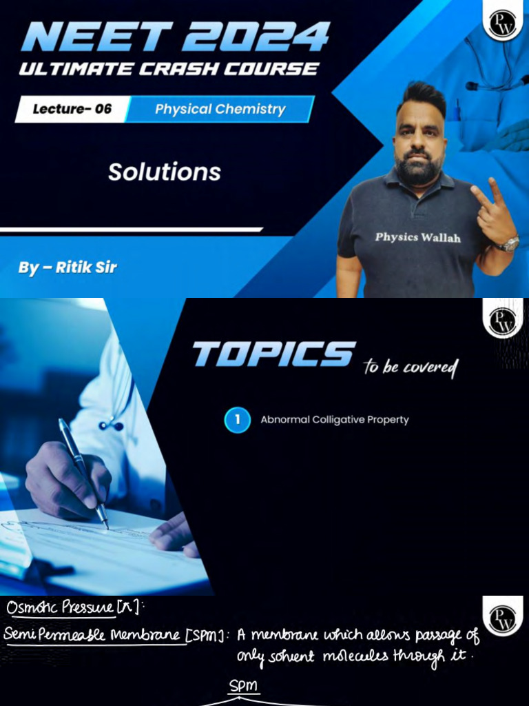 Solutions Lec.06 | PDF