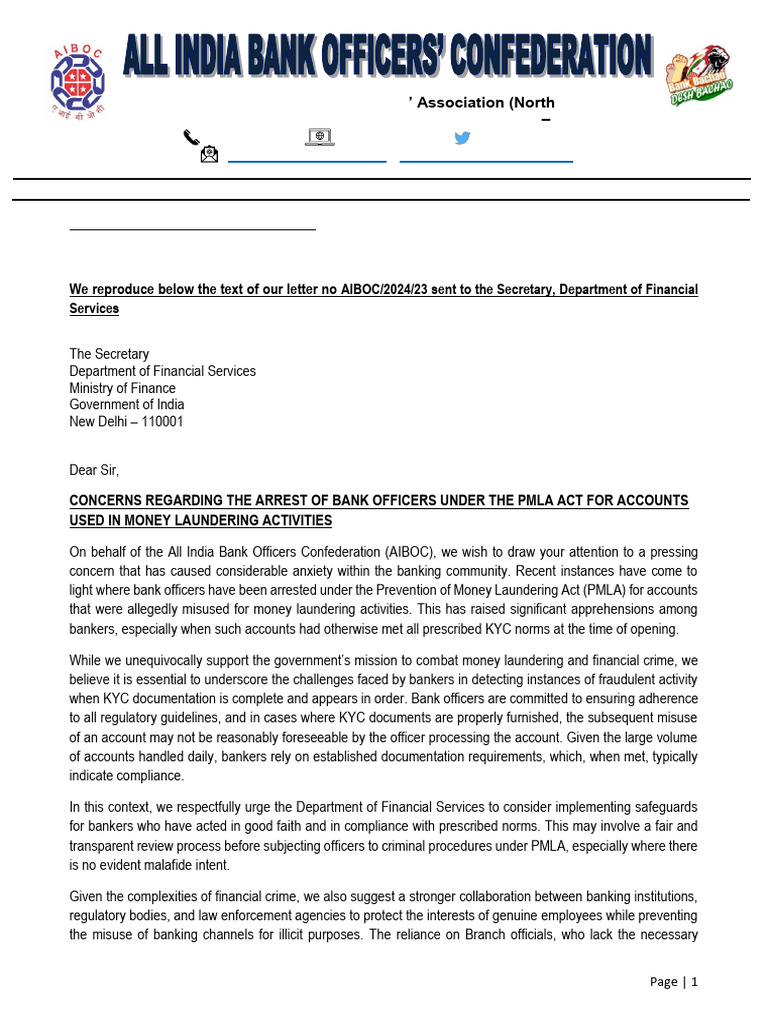 Circular No 28-Letter To DFS-Money Laundering | PDF | Regulatory ...