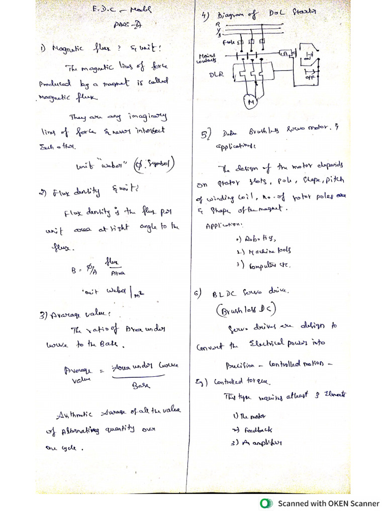 Edc Model Exam Answers | PDF