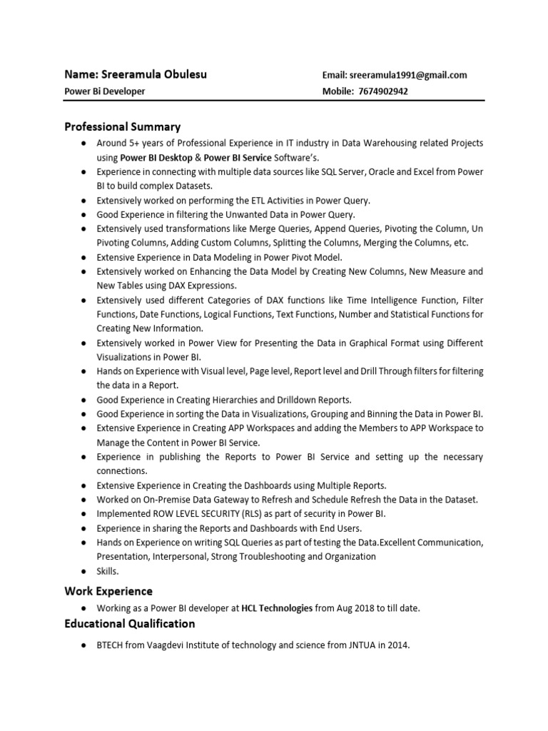 Updated Resume | PDF | Microsoft Sql Server | Databases
