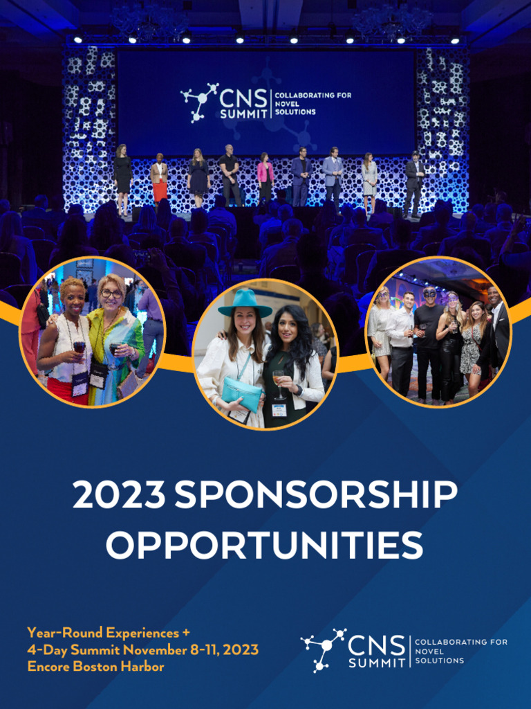 2023 Sponsorship Opportunities Brochure | PDF