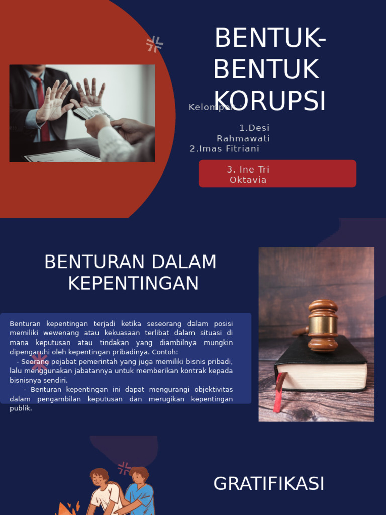 Kel 4 Bentuk-Bentuk Korupsi | PDF