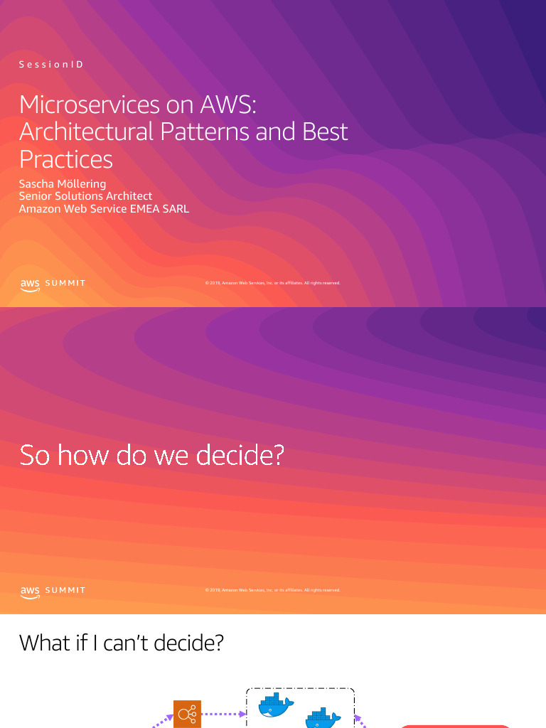 Microservices Best Practices on AWS | PDF | Amazon Web Services ...