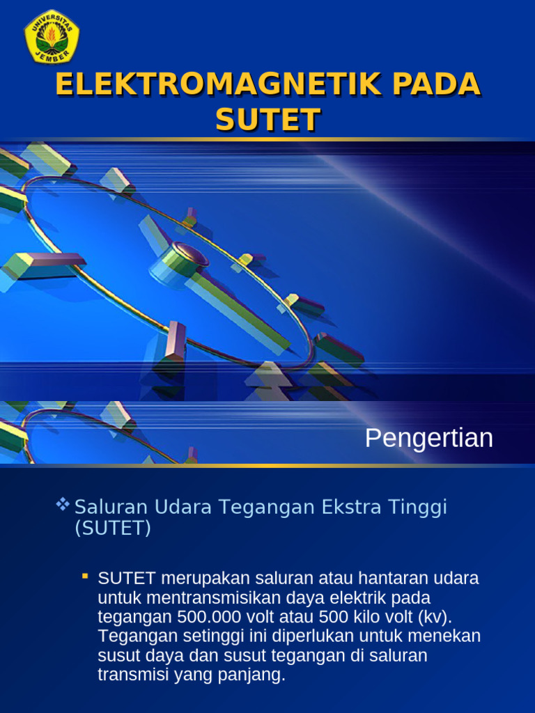 Medan Elektromagnetik SUTET 500 kV | PDF | Sains & Matematika