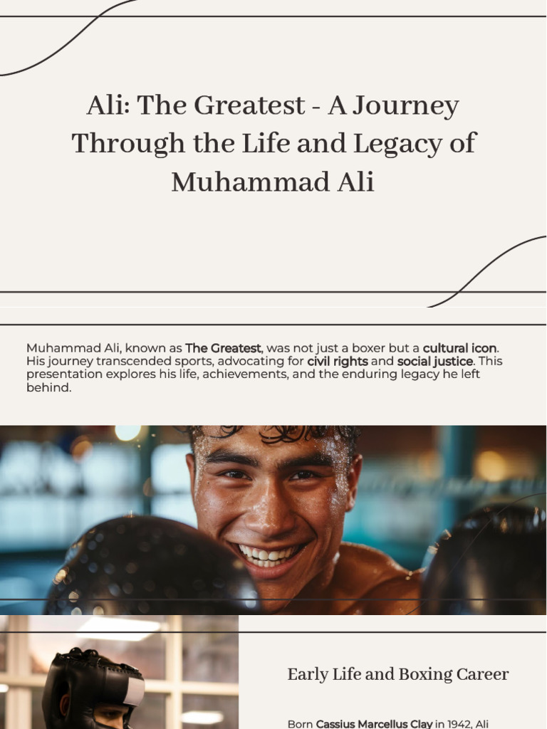 Muhammad Ali: Boxing Career Highlights | PDF