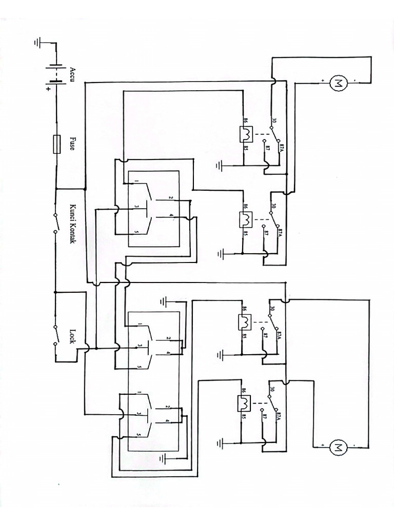 Wiring Power Window | PDF
