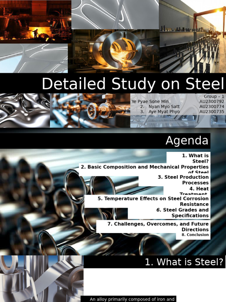 Detailed Study On Steel | PDF | Steel | Stainless Steel