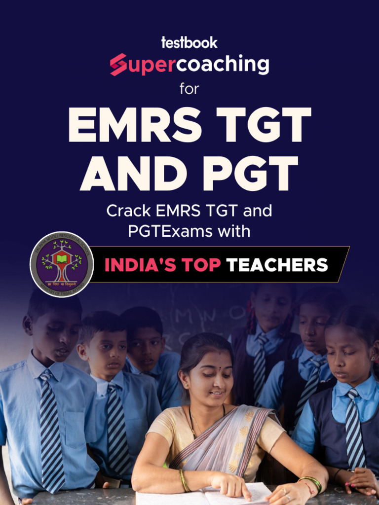 EMRS TGT PGT SuperCoaching - English | PDF