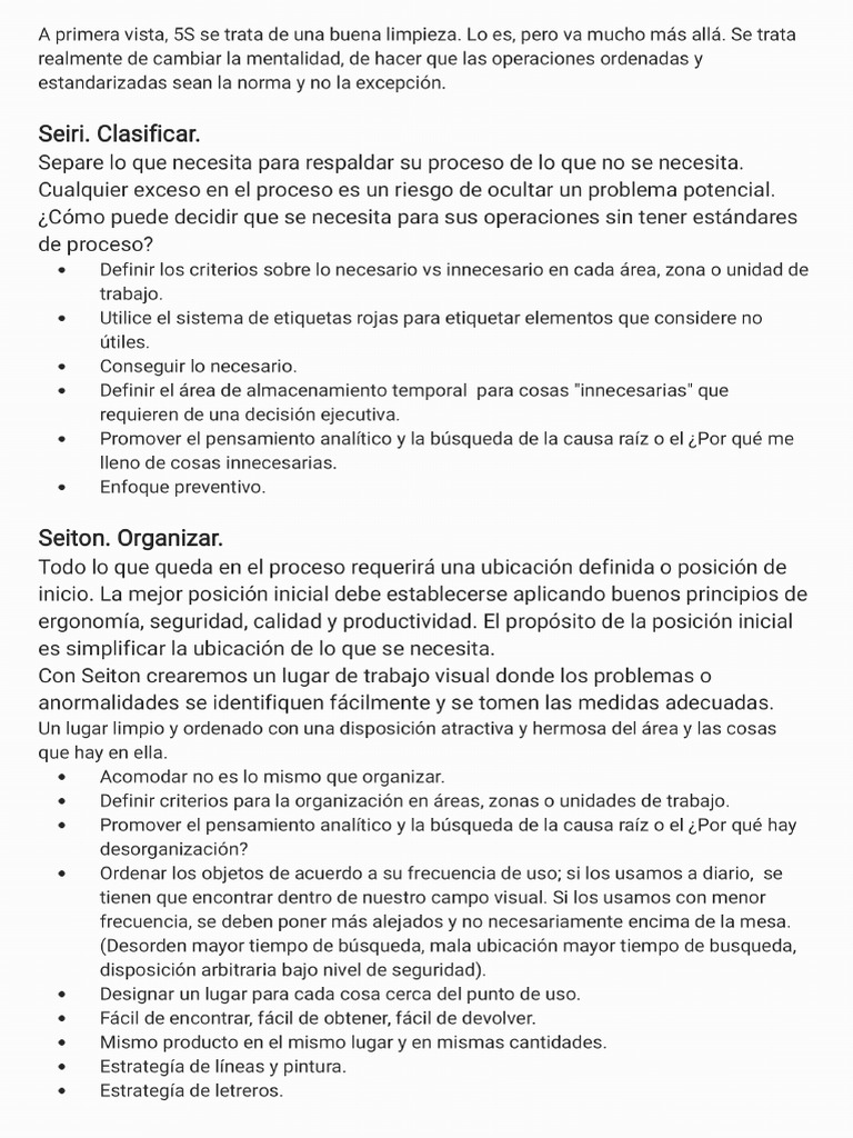 Seiri, Seiton, Seiso - 241103 - 184553 | PDF