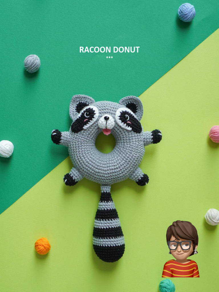 Dona Mapache | PDF | Crochet | Knitting