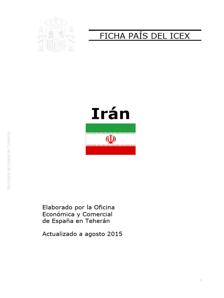 Superficie y características de Irán | PDF | Al por menor | Almacén