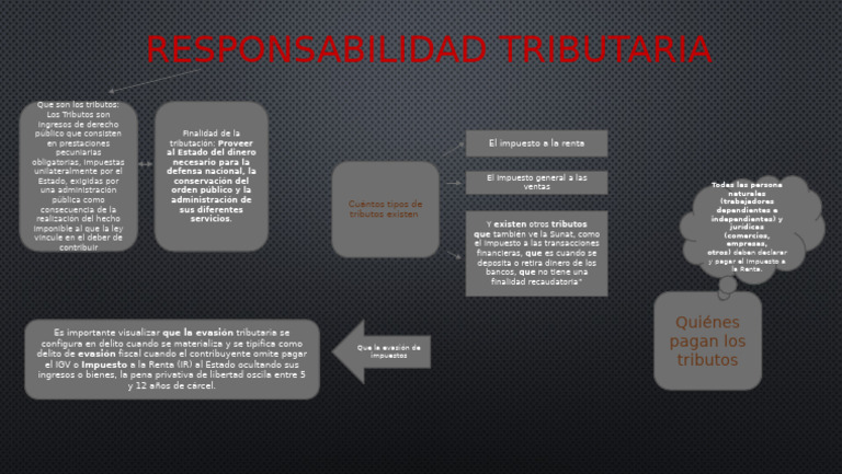 Responsabilidad Tributaria | PDF | Impuestos | Economias