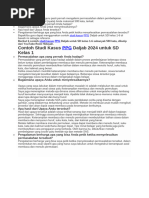 Contoh Studi Kasus PPG Daljab 2024 Untuk SD Kelas 2 | PDF