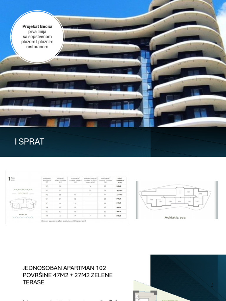 Projekat Becici SRB | PDF