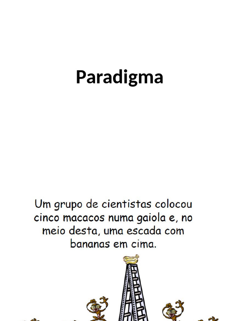 Paradigma e Macacos | PDF