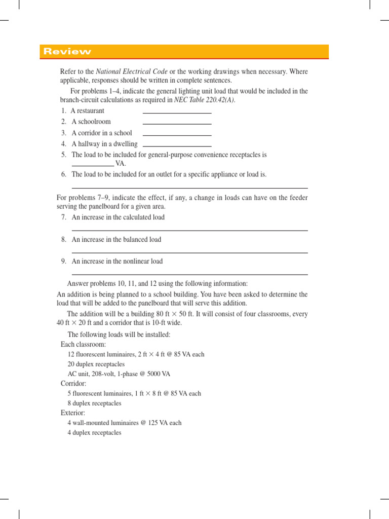 Simmons EWC18e Chapter08 Review-Questions | PDF | Electrical Conductor | Electrical Components