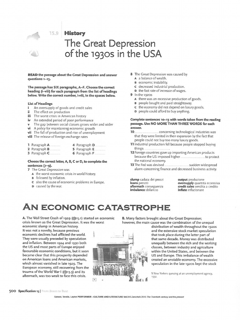 Great Depression 30s | PDF