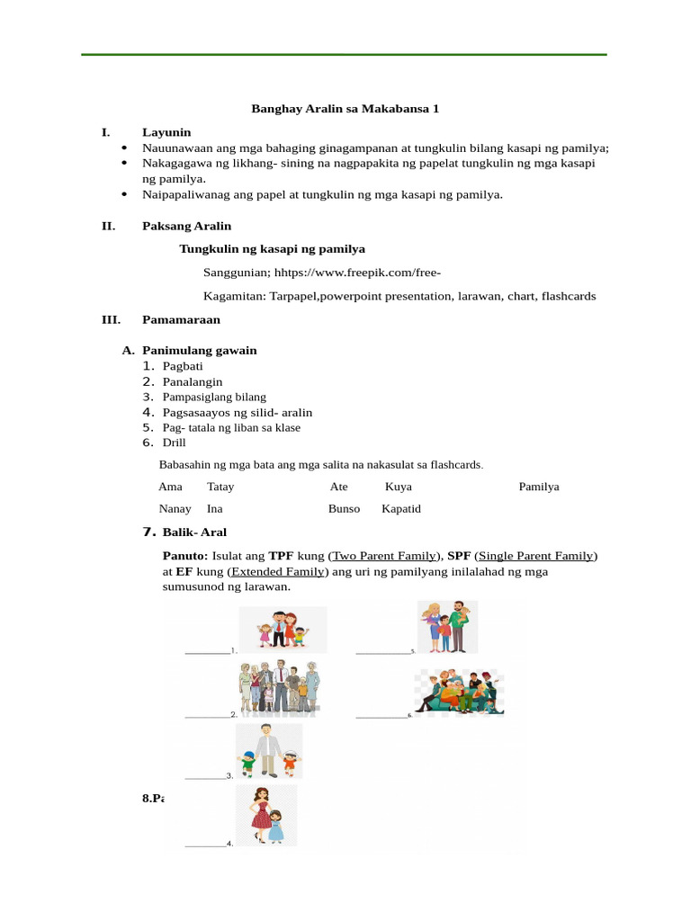 Lesson Plan Pre Demo Makabansa 1 | PDF