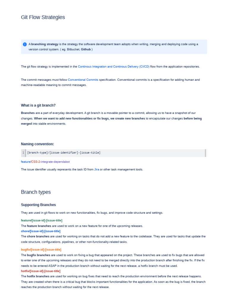 Git Flow Strategies | PDF | Computer Programming | Computing