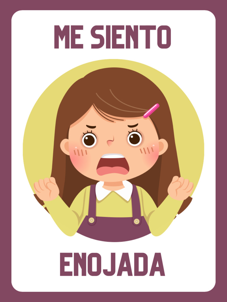 Tarjeta de Emociones | PDF