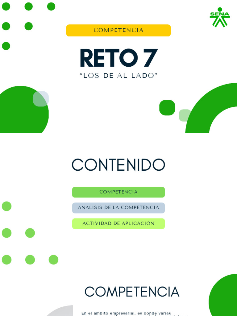 Reto 7 - Presentación | PDF