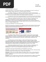 MATATAG Curriculum Instructional Design Framework | PDF