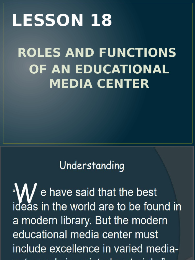 Educ Media Center | PDF