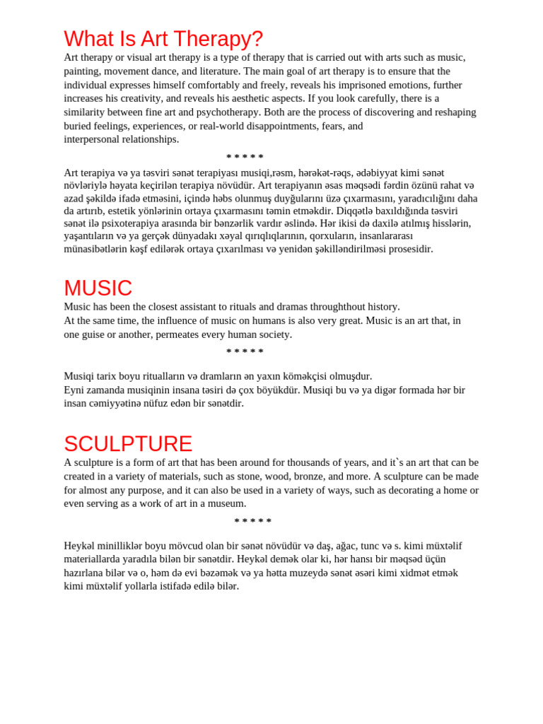 What Is Art Therapy | PDF