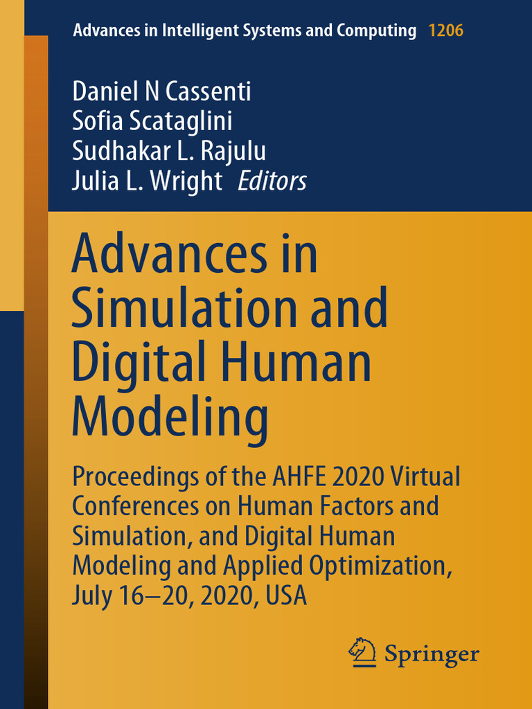 Advances in Simulation and Digital Human Modeling Compress | PDF | Artificial Intelligence ...