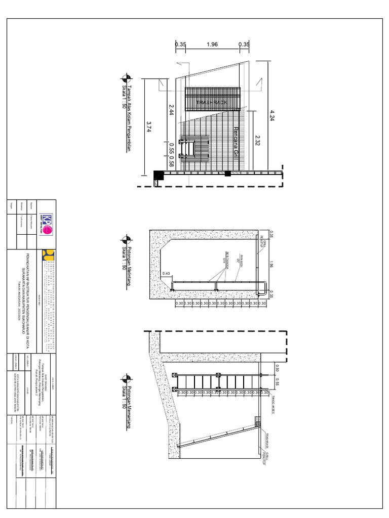 Detail Tangga Dan Grill Jebres 2 | PDF