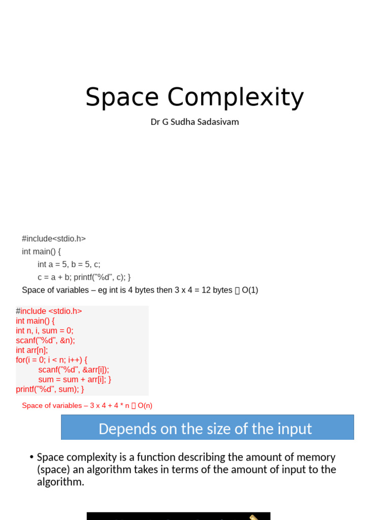 Space Complexity6 Pdf