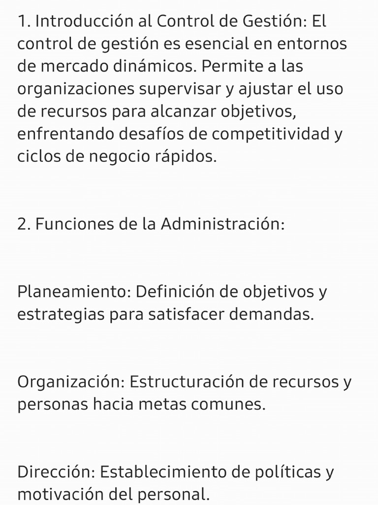 Resumen Control | PDF