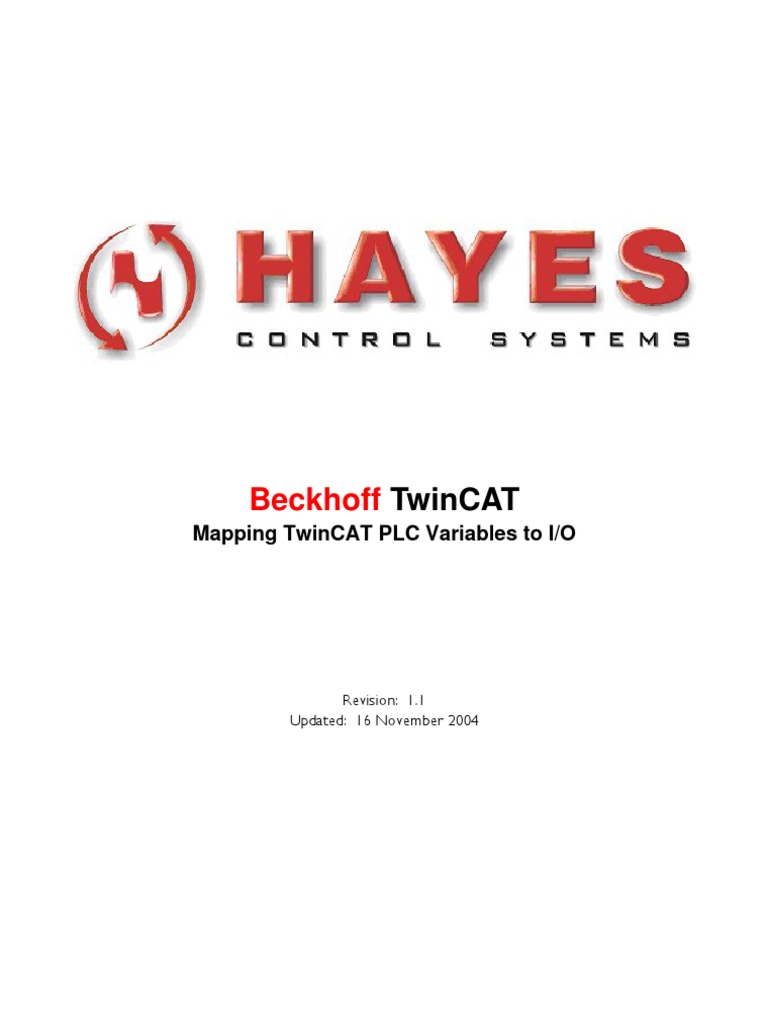 Tutorial Twincat | PDF | Input/Output | Data Type