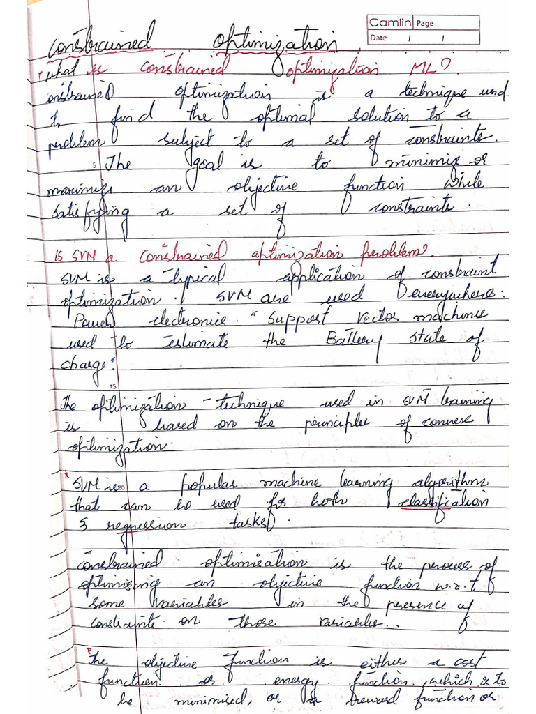 Constrained - Optimisation, Quadratic - Programming | PDF