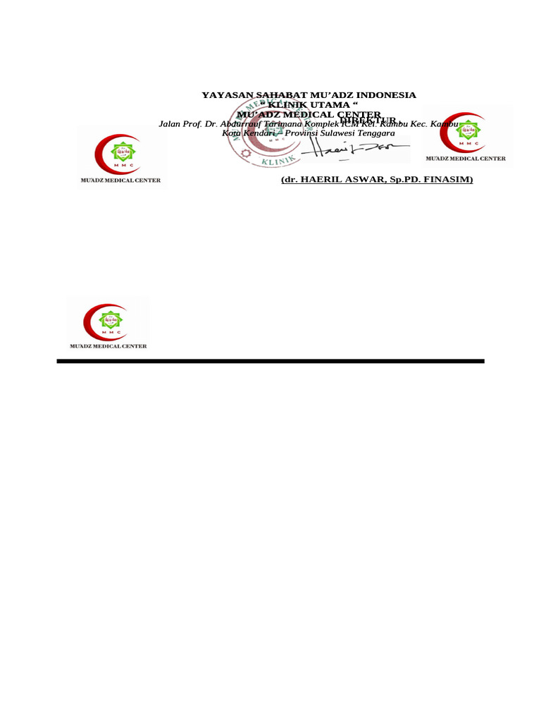 KOP - MMC, Logo TTD | PDF