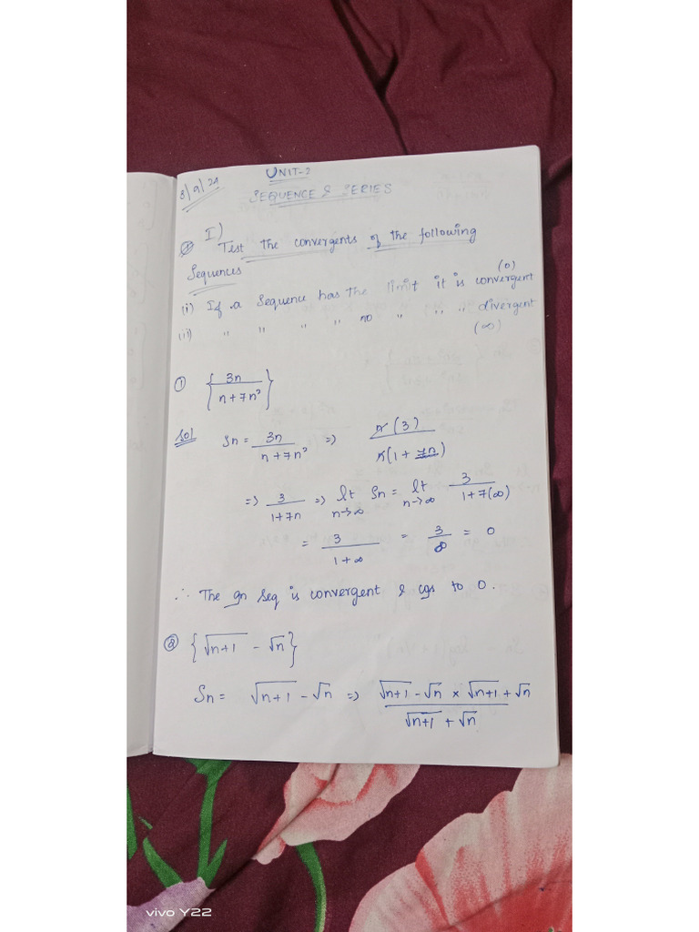 Maths Unit 2 | PDF