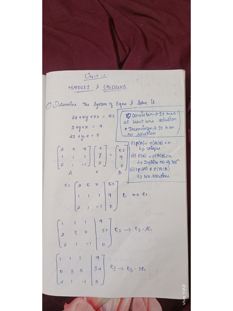 Maths Unit - 1 | PDF