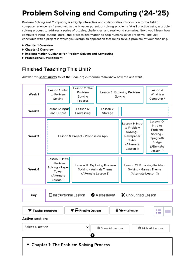 Problem Solving and Computing 24 25 | PDF | Teachers | Brainstorming