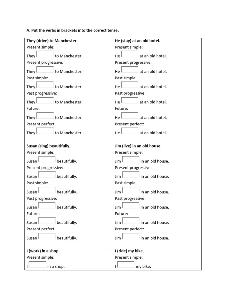 Mixed exercises | PDF | Language Mechanics | Grammar