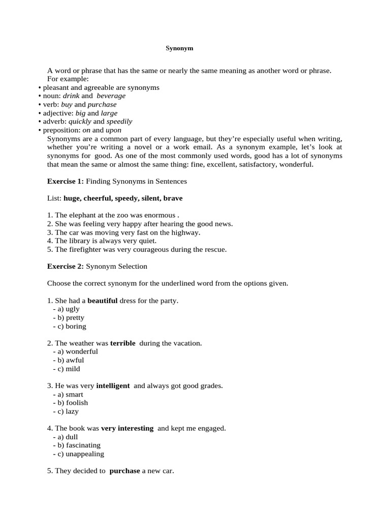 Synonym | PDF