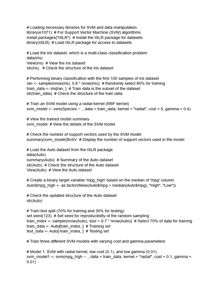 SVM | PDF | Sensitivity And Specificity | Support Vector Machine