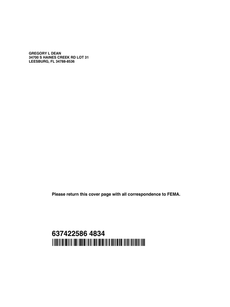 Applicant Cover Sheet | PDF