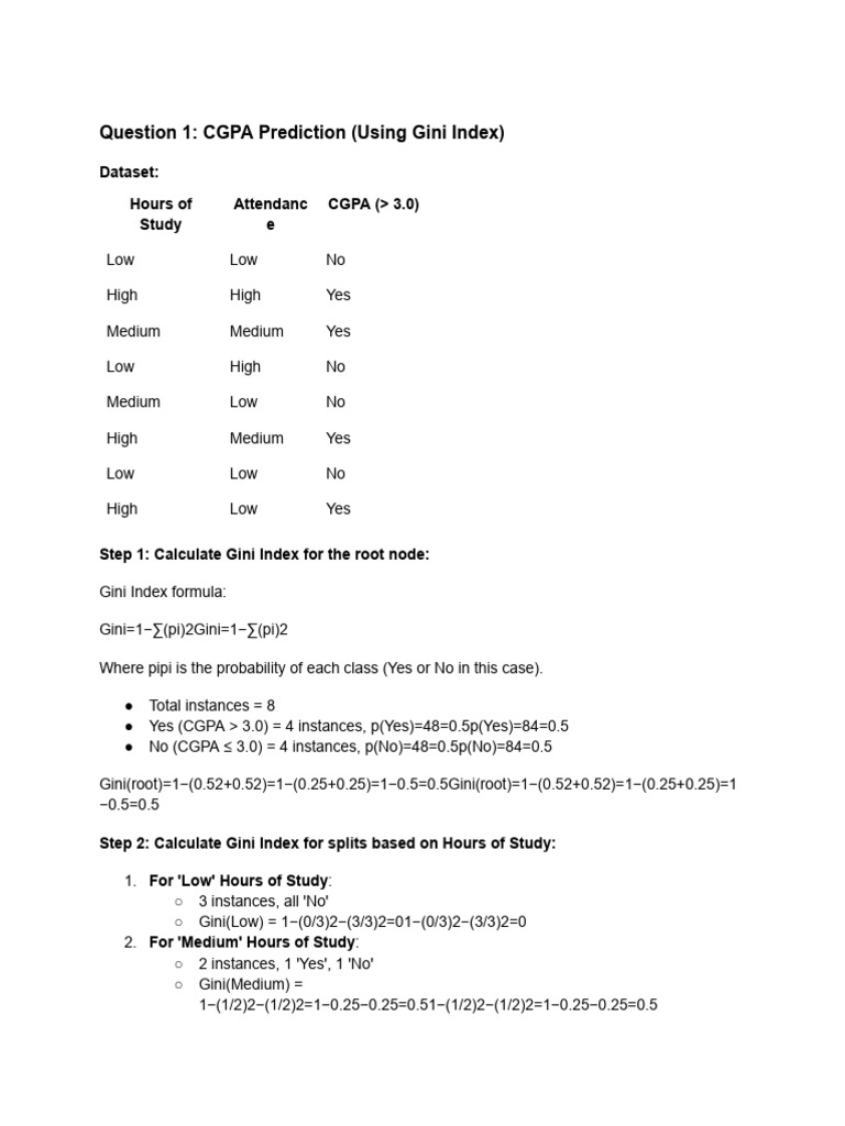 Decision Tree Practice | PDF | Applied Mathematics