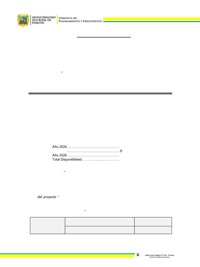 Informe #0153-2024-MDP-GPP | PDF