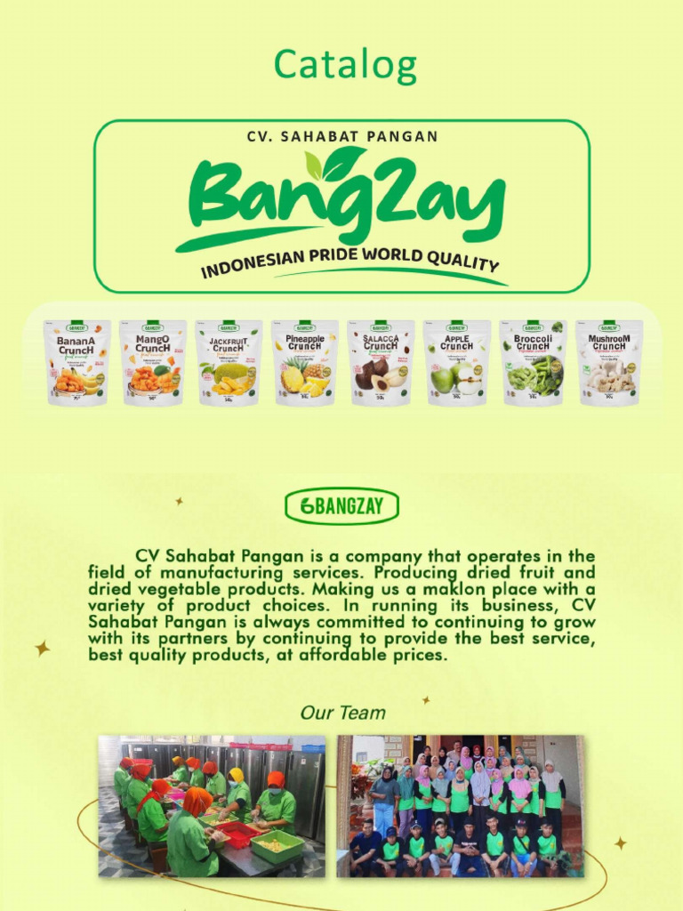 Catalog - CV Sahabat Pangan 2024 | PDF
