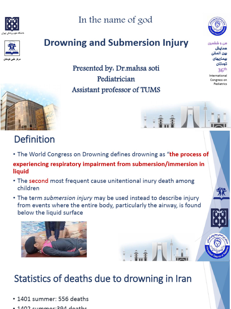 Drowning and Submersion Injury | PDF | Physiology | Medical Specialties
