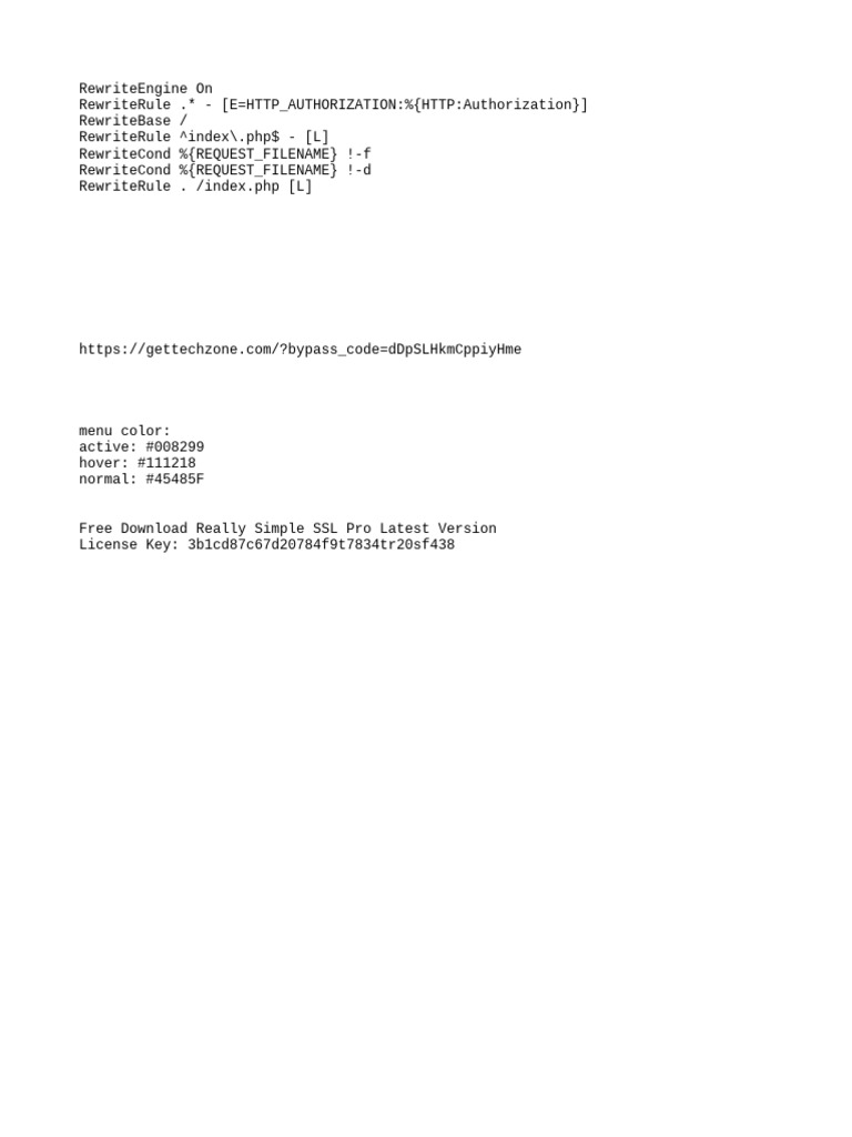 Free Download Really Simple SSL Pro | PDF