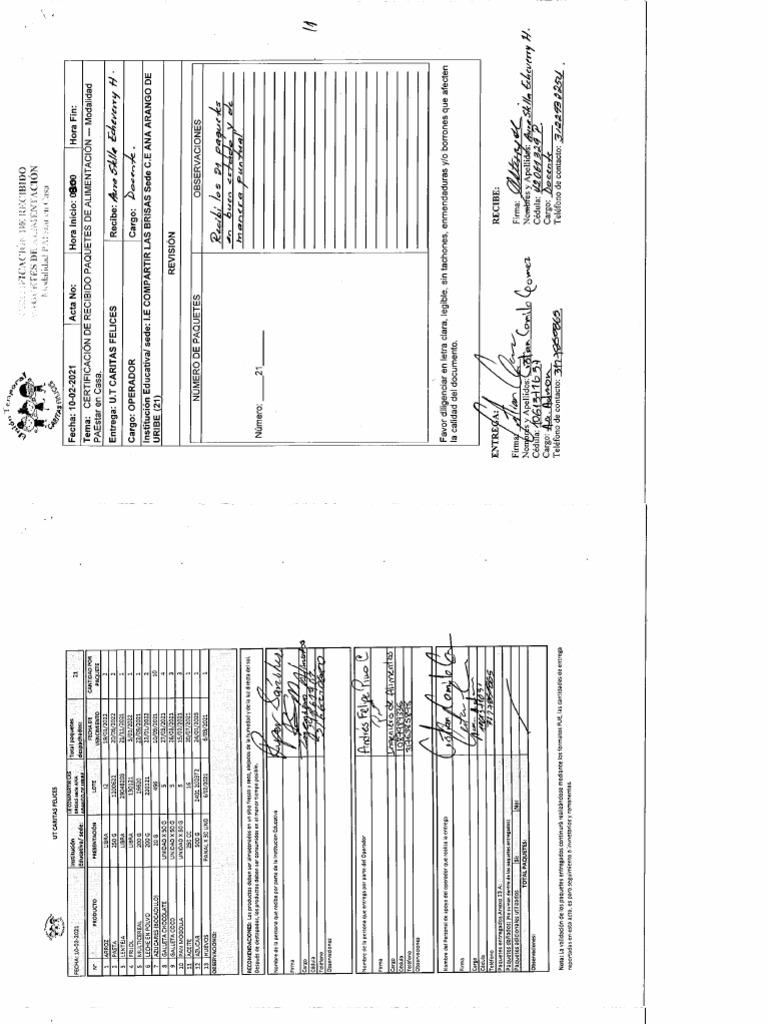 Ana Arango de Uribe G2. 8 Folios | PDF